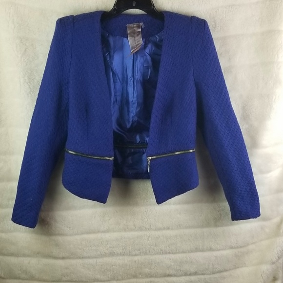 Moon Collection | Jackets & Coats | Cobalt Blue Moon Collection Blazer ...